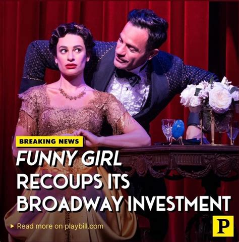 At August Wilson Theatre — Congratulations To The Entire Funnygirlbwy Team Only One Month Left