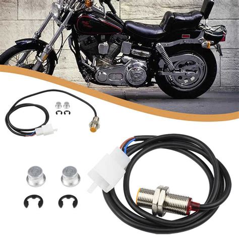 Motorcycle Speedometer Sensor Cable Replacement Kit Universal 12v