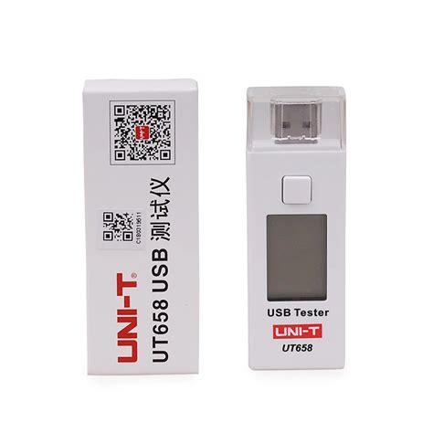 UNI T UT658 UT658B USB Tester Voltmeter Ammeter Digital LCD Voltage ...
