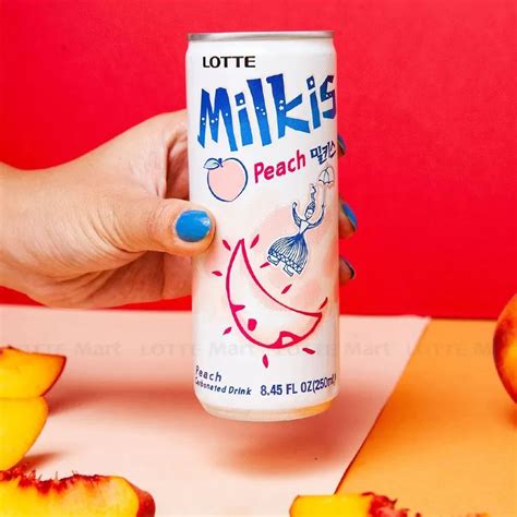 Lotte Milkis Peach 250ml New World Mart