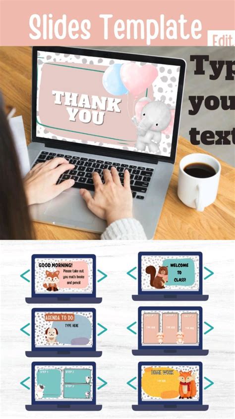 Montessori Classroom Slides Template Editable Classroom Slides