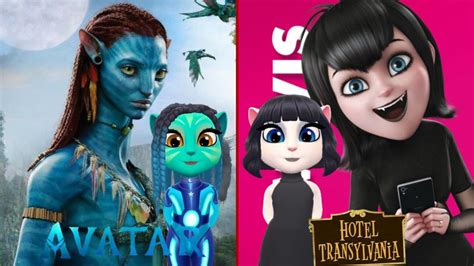 My Talking Angela 2 Naytiri In Avatar Vs Mavis In Hotel Transylvania