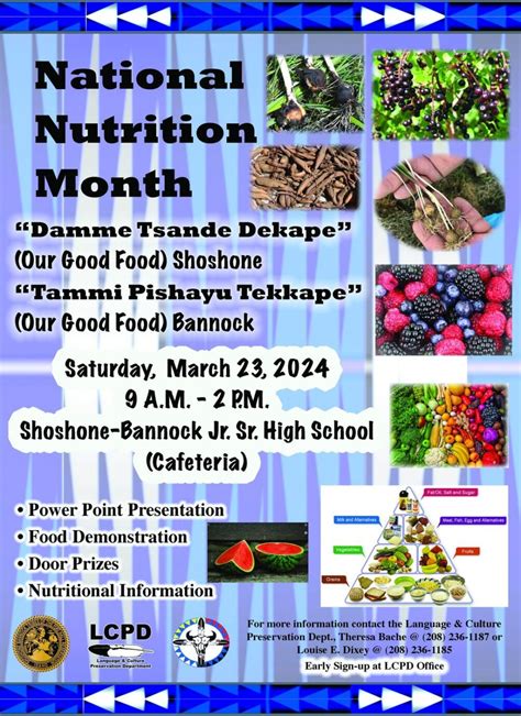 Nutrition Class “damme Tsande Dekape” Shoshone Bannock Tribes
