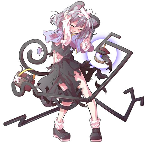 Dairi Nazrin Touhou Commentary Request Large Variant Set Variant