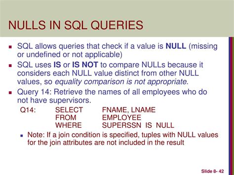 Ppt Sql 99 Schemadefinition Constraints And Queries And Views