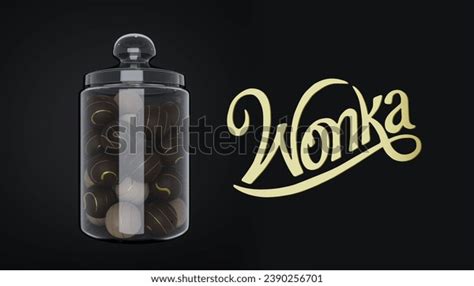 Panchevo Serbia 19112023willy Wonka Jar Candy Stock Illustration