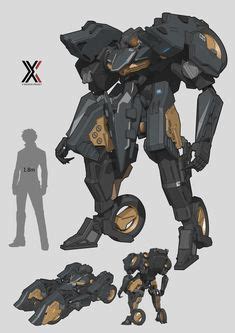 170 Cyberpunk Mech Robot Ideas In 2021 Mech Concept Art Robots