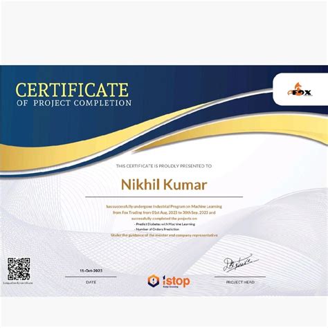 Nikhil Kumar On Linkedin Done Internship In Machine Learning