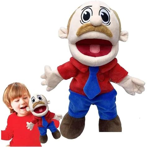 Jeffy Sock Puppet Doll Toy For Roleplay And Entertainment Movable Mouth