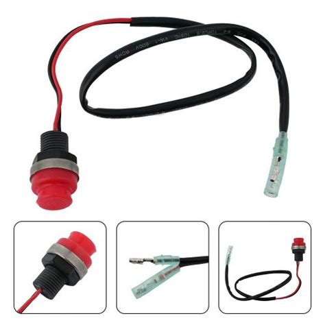 Sell Boat Stop Switch Engine Keyless Outboard Push Button Accessories