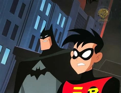 Batman And Robin Batman The Animated Series Original Animation Cel With