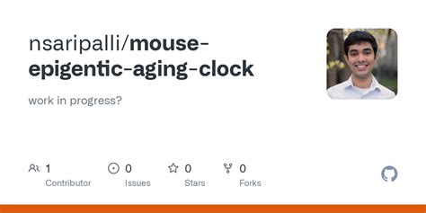 Github Nsaripallimouse Epigentic Aging Clock Work In Progress