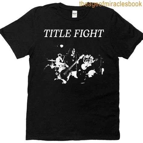 Title Fight T Shirt