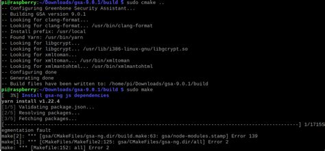Openvas On Raspberry Error Greenbone Community Edition Greenbone Community Forum