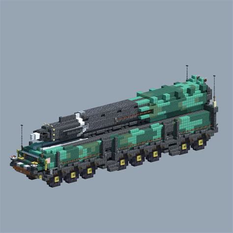 Intercontinental Ballistic Missile Minecraft Map