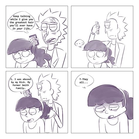 Post By Gintoki23 · 10 Images Morticia Rick And Morty Morty X Jessica Morticia Comic