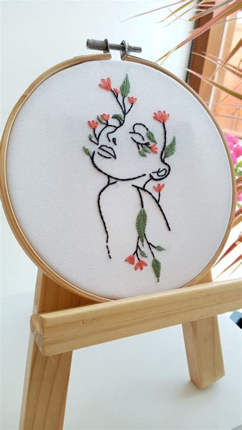 10 Face Embroidery Art Free Patterns Hello Lidy