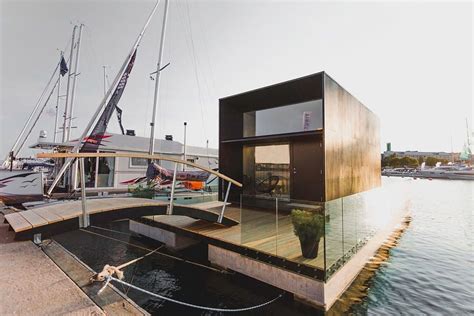 These Small And Stylish Prefab Houses Float On Pontoons Maxim