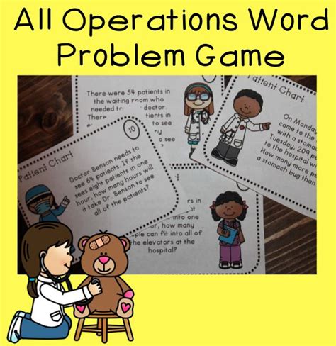 Word Problem Game And Quiz Addition Subtraction Multiplication