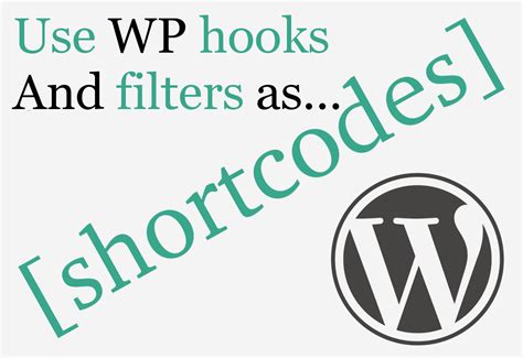 Make Wordpress Shortcodes From Core Wp Functions Plugin Functions And