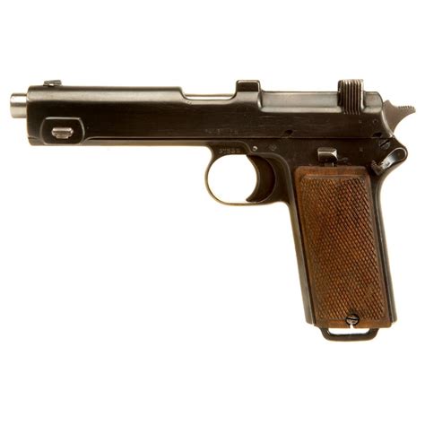 Deactivated First World War Austrian Steyr Hahn M1912 Automatic Pistol
