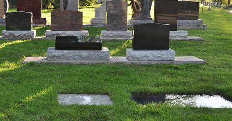 Examples Of Flat Grave Markers