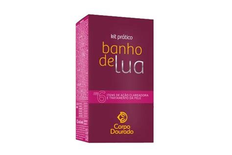 Kit Banho De Lua Pratico Corpo Dourado Oba Cílios