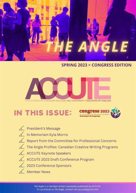 The Angle Spring 2023