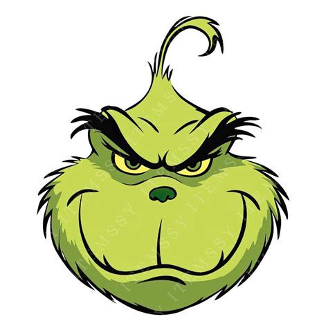 Grinch Png Grinch Face Grinning Design Merry Grinchmas Ornament