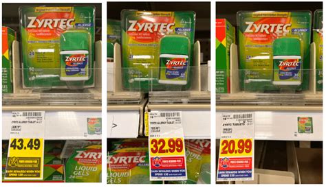 High Value Zyrtec Coupons Kroger Deals Kroger Krazy