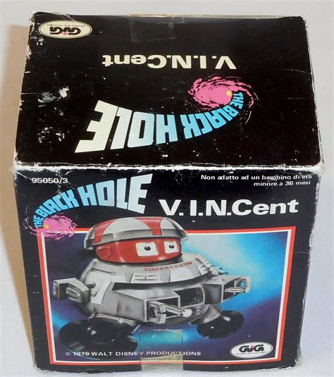 Lot Rare Vintage 1979 The Black Hole Magnetic Robot Figure Htf Vin