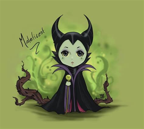 How To Draw Cute Maleficent