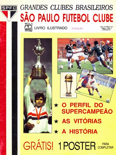 Album De Figurinhas São Paulo Grandes Clubes Brasileiros Pdf