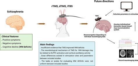 rtms for working memory deficits in schizophrenia ndt