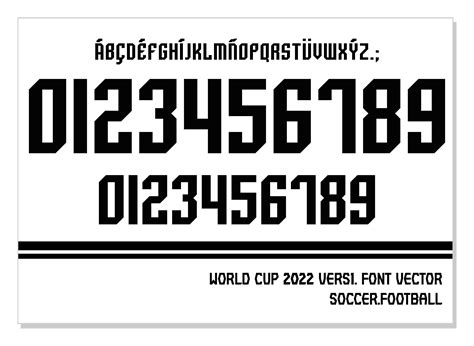 Adidas World Cup 2022 Font