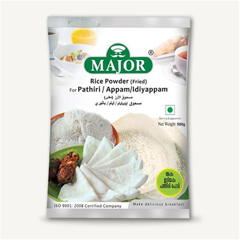 Appam Pathiri Podi Major Foods
