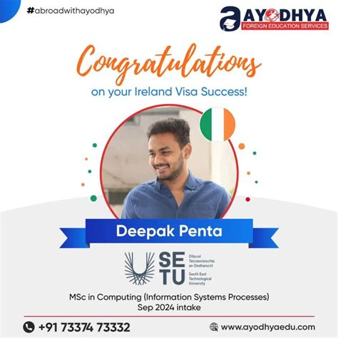 Ayodhya Foreign Education Services On Instagram 🌟 Big Congratulations