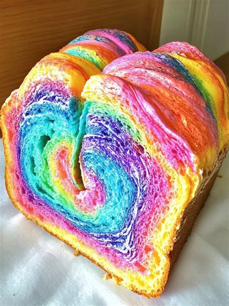 Ultimate Tie Dye Rainbow Bread A Deliciously Colorful Loaf