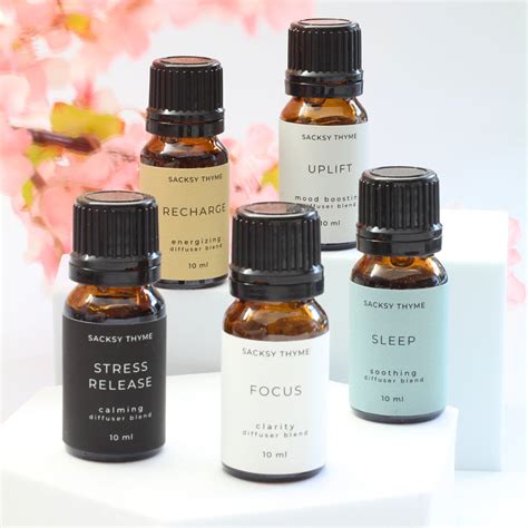 Essential Oil Diffuser Blends 10ml Sacksy Thyme