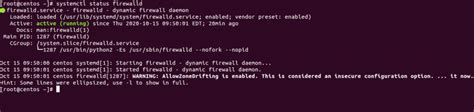 Centos 7 Disable Firewall Or Stop Learn To Stop Start Restart And