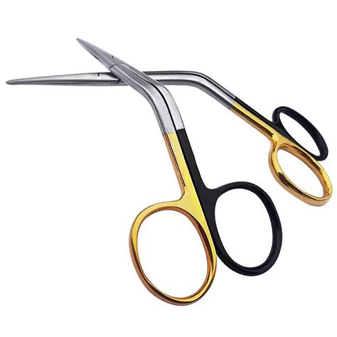 Fomon Dorsal Scissors Angled Tungsten Carbide
