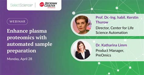 Proteomics Automation Lifesciences Labautomation Plasmaproteomics