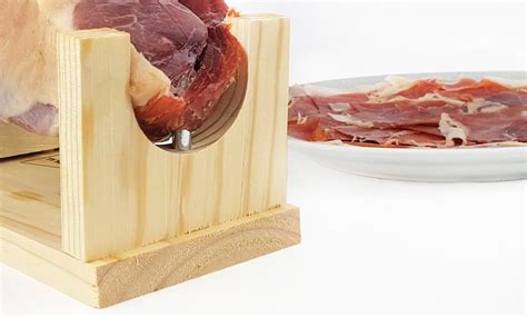 Up To 51 Off Mini Serrano Ham And Support Groupon