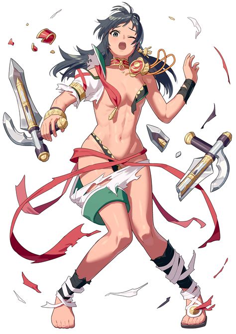 Yagi2013 Talim Soul Calibur Soulcalibur Soulcalibur Ii Highres 1girl Black Hair Bladed