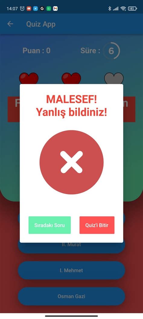 Github Ffurkanselcukquizapp Bilgi Yarışması
