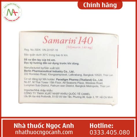 Thuốc Samarin 140 Là Thuốc Gì Giá Bao Nhiêu Mua ở đâu