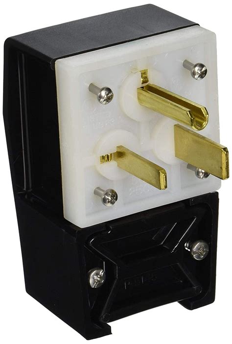 Hubbell Hbl9368 Male Plug Angled 2 Pole 3 Wire 50 Amp 250v 6 50p