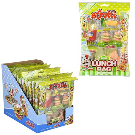 Efrutti Gummi Sour Lunch 27oz
