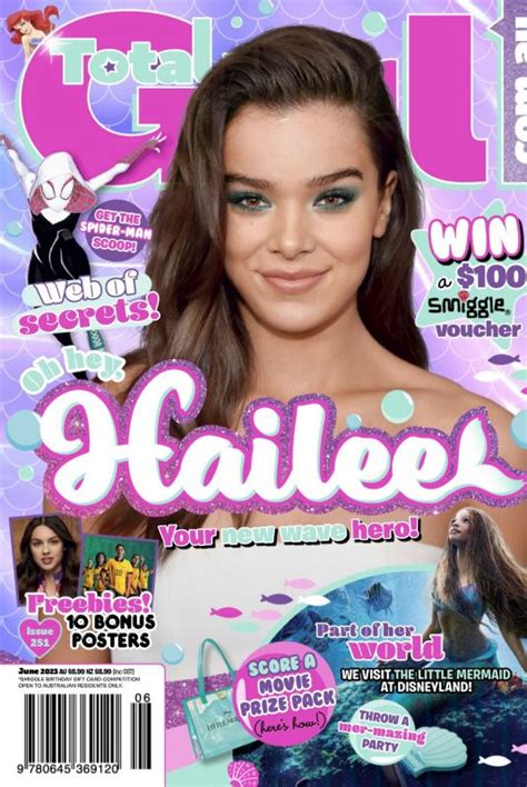 Hailee Steinfeld In Total Girl Magaazine June 2023 Hawtcelebs