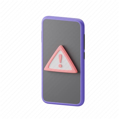 Mobile Unsafe Phone Device Smartphone Security Cyber 3d Illustration Download On Iconfinder